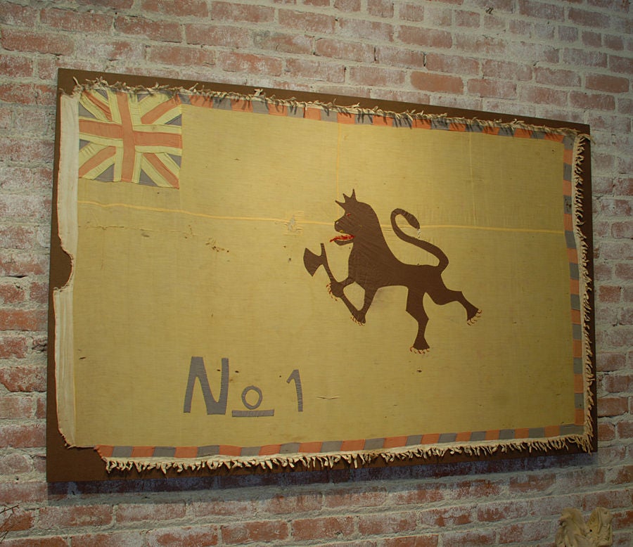 Colonial Asafo Fante Flag at 1stDibs