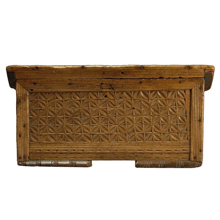 A Rare 18th Century Spanish Colonial Mudejar Style Six Panel Box at 1stDibs