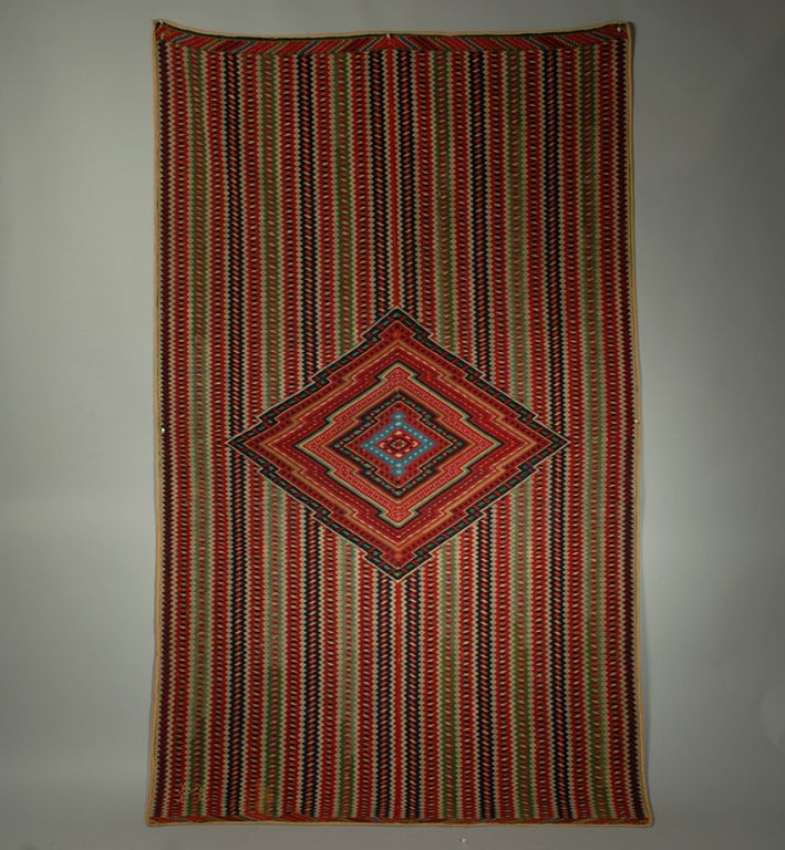 A Superb Antique Mexican Classic Period Saltillo - Artist Signed at 1stDibs