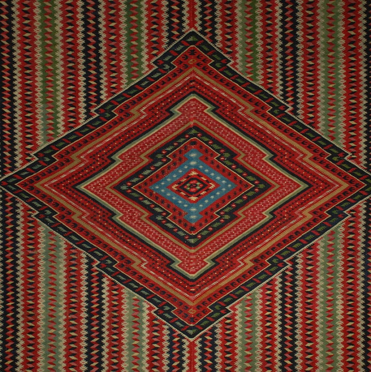 A Superb Antique Mexican Classic Period Saltillo - Artist Signed at 1stDibs