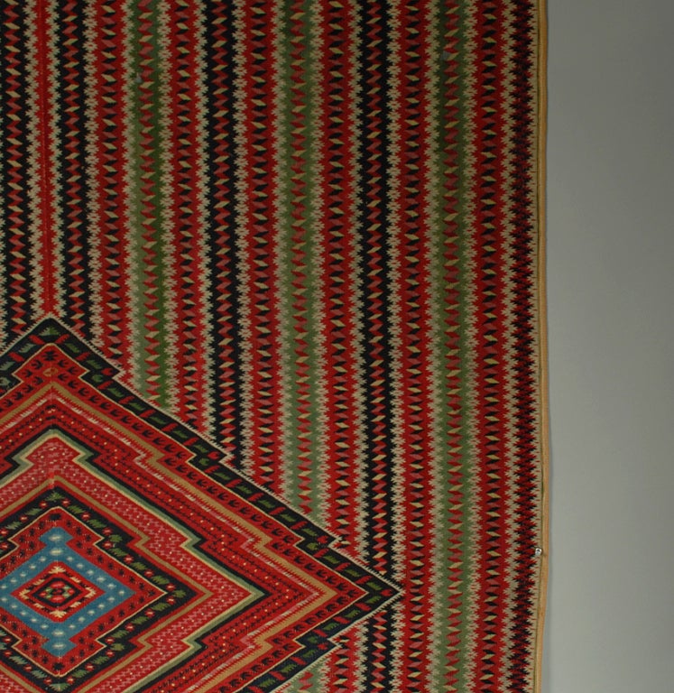 A Superb Antique Mexican Classic Period Saltillo - Artist Signed at 1stDibs