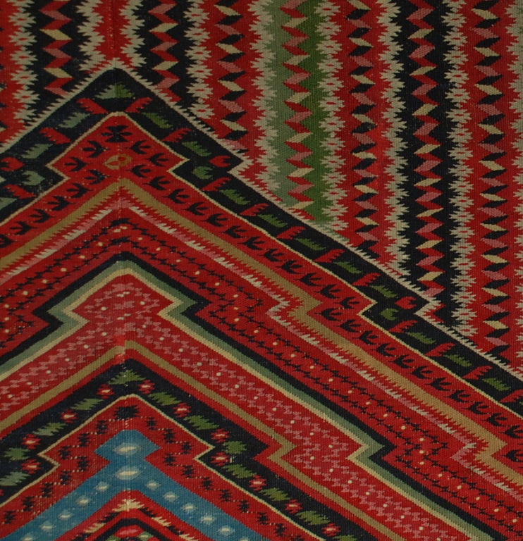 A Superb Antique Mexican Classic Period Saltillo - Artist Signed at 1stDibs