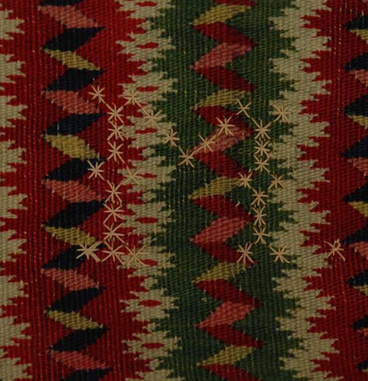 A Superb Antique Mexican Classic Period Saltillo - Artist Signed at 1stDibs