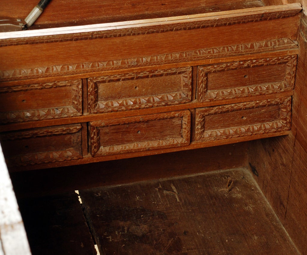 A Stunning 18th Century Spanish Colonial Six Panel Arcon For Sale at ...