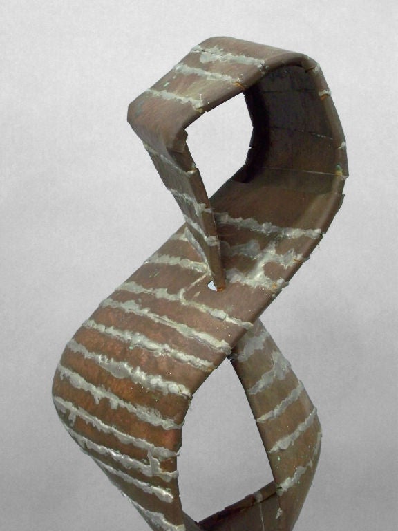 Hammered Copper on Steel Frame Sculpture by Ben Kroll at 1stDibs ...