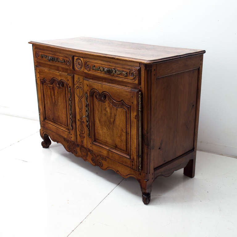 19th Century French Louis XV Style Buffet or Sideboard at 1stDibs