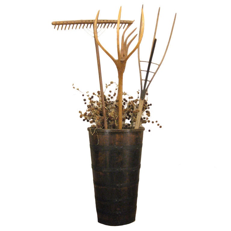 Antique Wooden Farming Tools - For Sale on 1stDibs