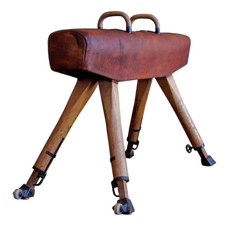 Vintage German Pommelhorse at 1stDibs