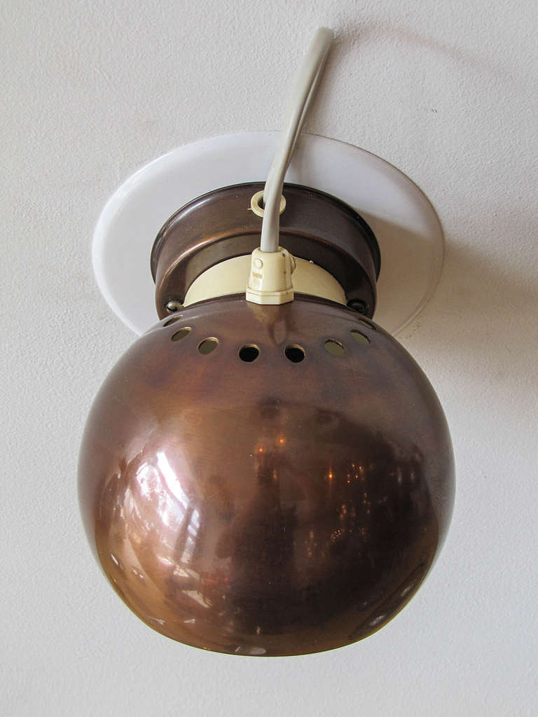 Pair of Reggiani Ball Lights at 1stDibs