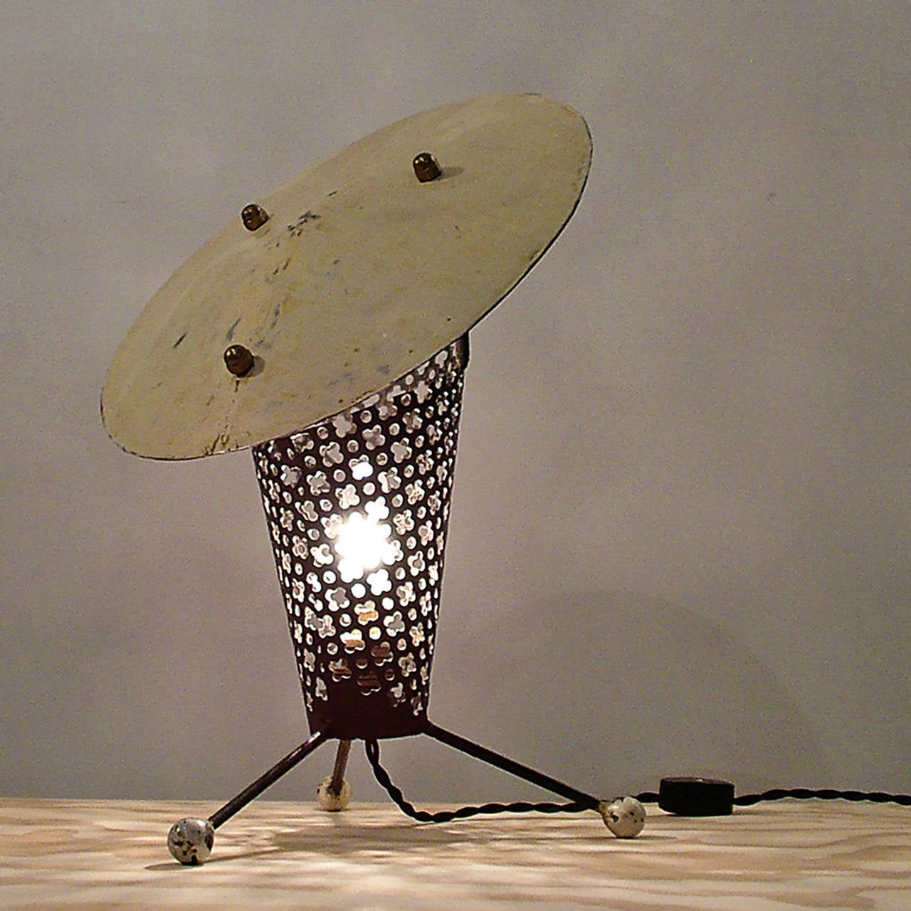 Jacques Biny Table Lamp for Luminarite at 1stDibs