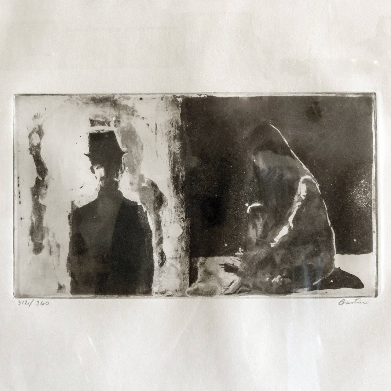 Louis Bastin 'Towards the Light' Etchings at 1stDibs