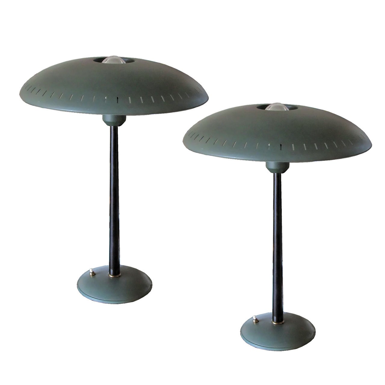 Pair of Philips Table Lamps at 1stDibs
