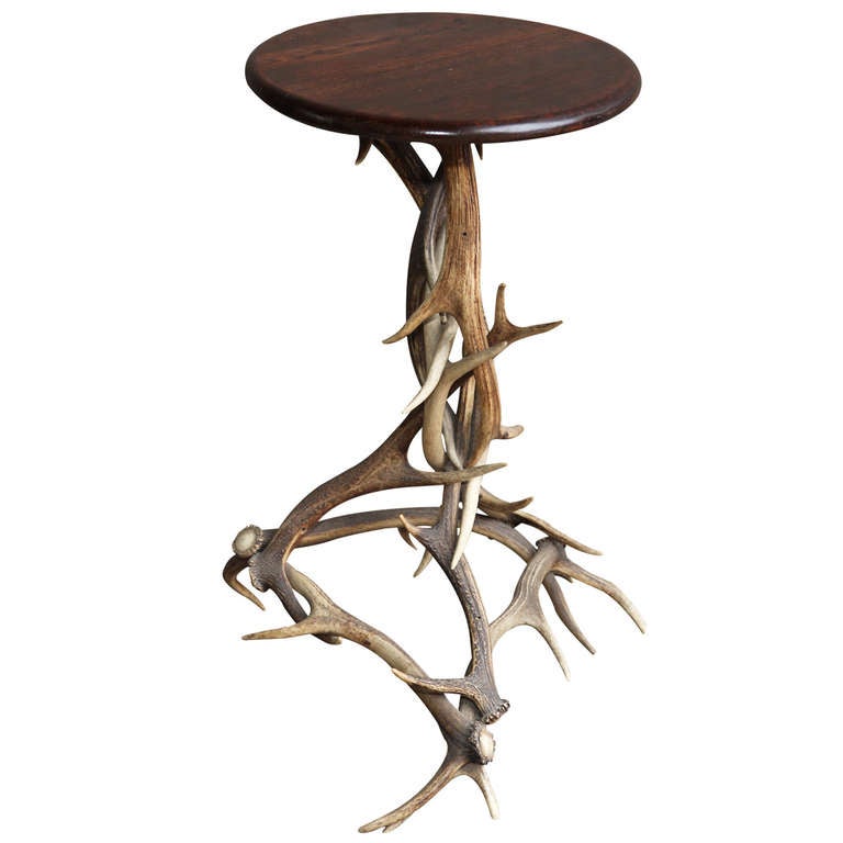 Antler Side Table at 1stDibs
