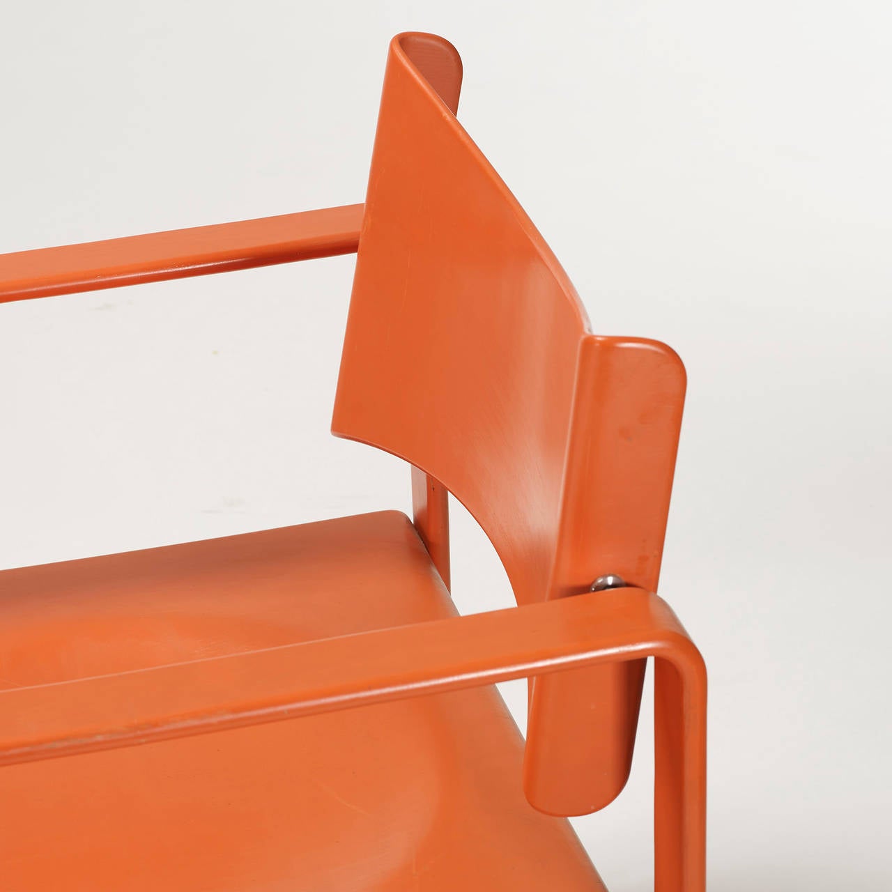 pair of armchairs, model 270F and stool, model 270H by Verner Panton ...