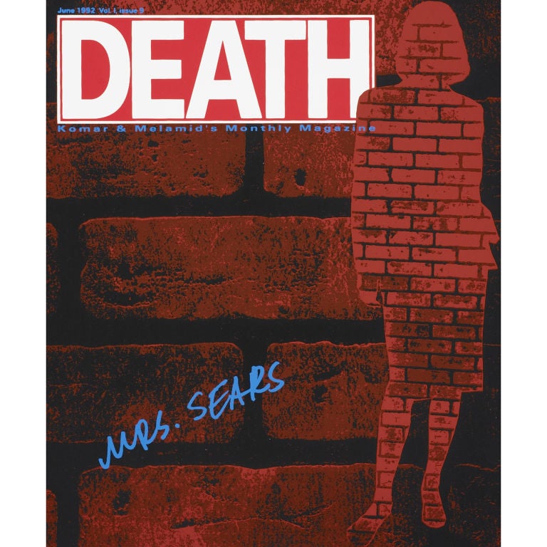 Death magazine (eleven works) by Vitaly Komar and Alex Melamid at 1stDibs