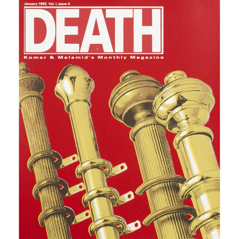 Death magazine (eleven works) by Vitaly Komar and Alex Melamid at 1stDibs