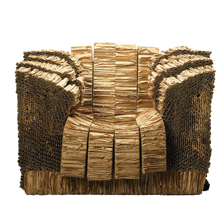 Grandpa Beaver armchair from the Experimental Edges series by Frank ...