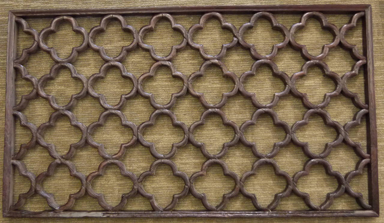 19th Century Chinese Lattice Window Panel at 1stDibs | lattice window ...