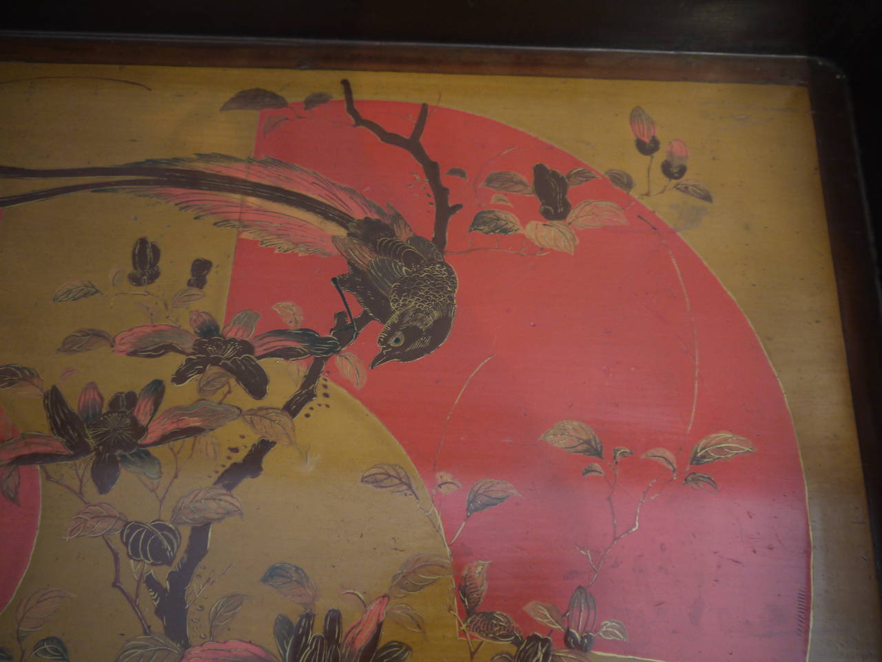 Japanese Lacquer Tray Table with Bamboo Base For Sale at 1stDibs ...