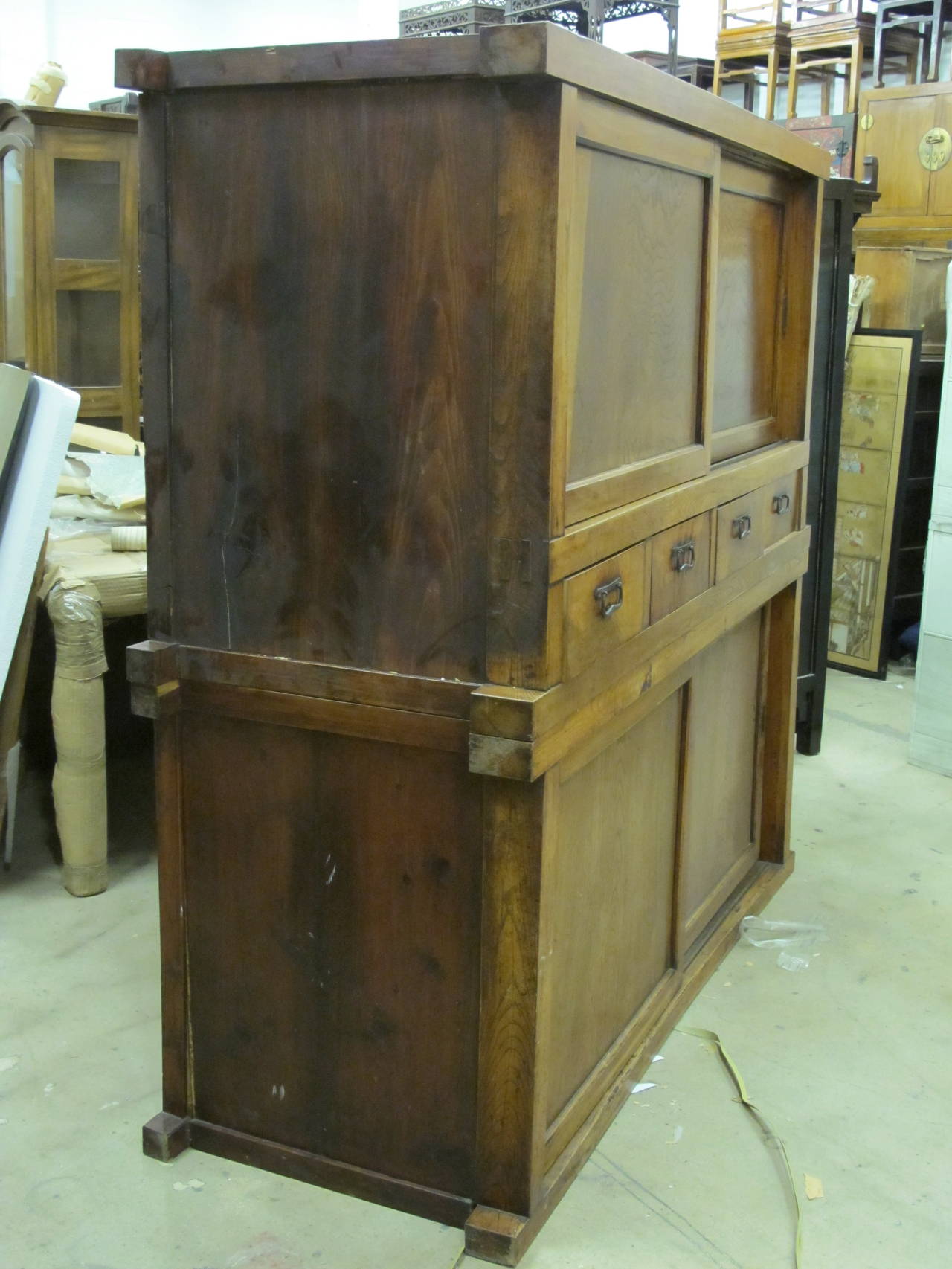 19th Century Japanese Large Kitchen Tansu For Sale at 1stDibs ...