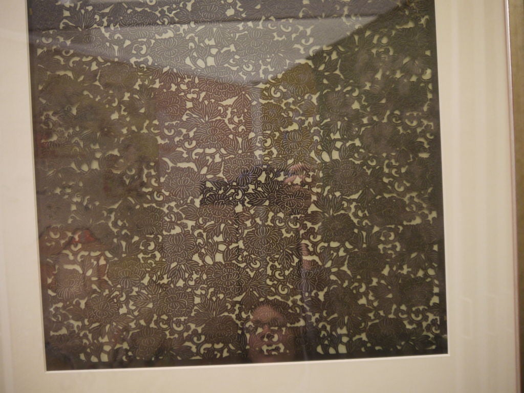 Set of four Japanese Katagami Stencil Patterns at 1stDibs | japanese ...