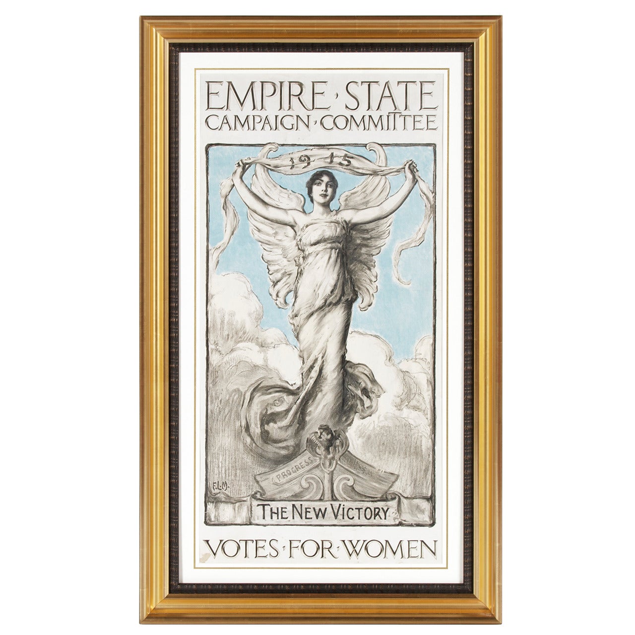 Rare Suffragette Poster, Designed by Spanish-American Artis F. Luis ...