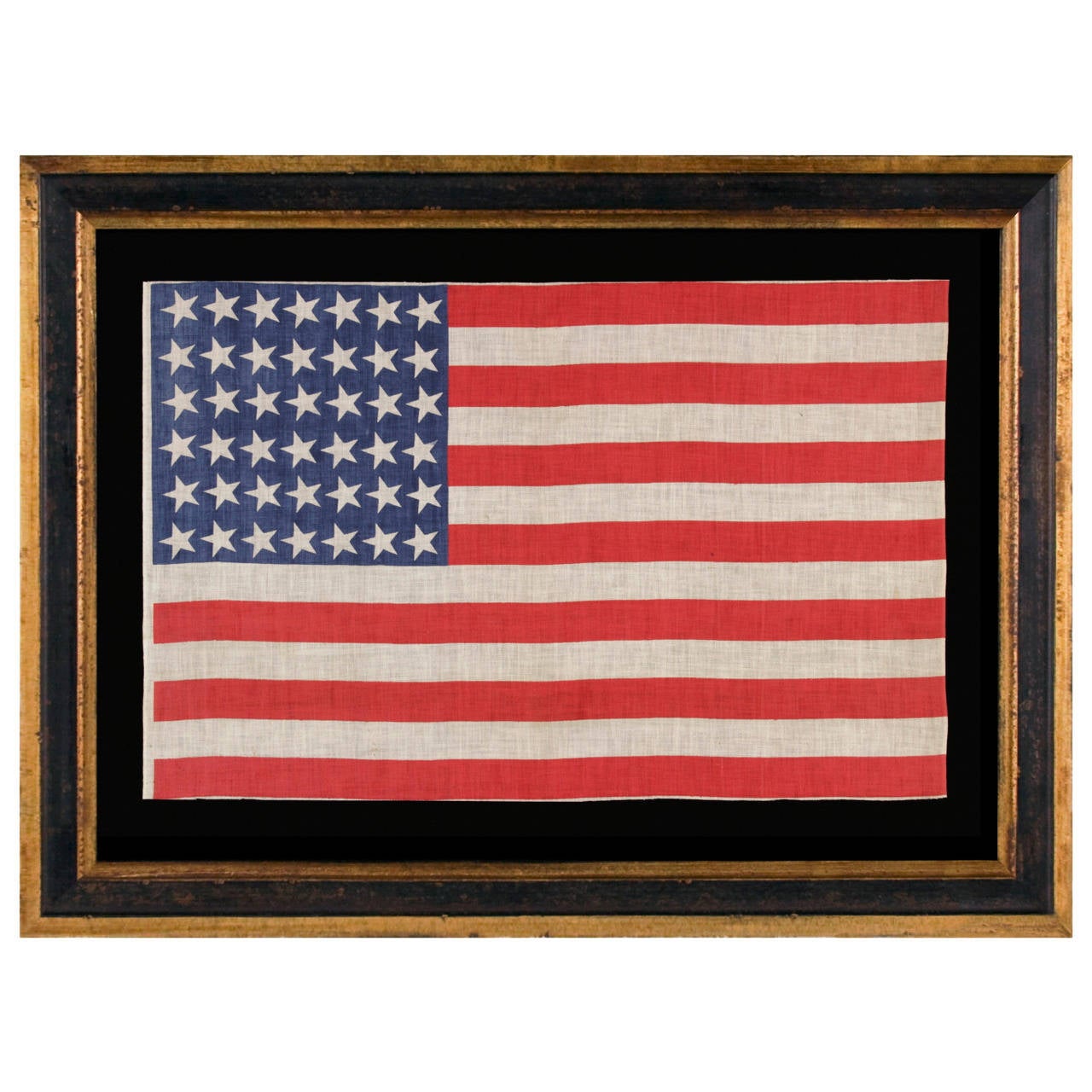 42 Star Flag with Canted Stars at 1stDibs