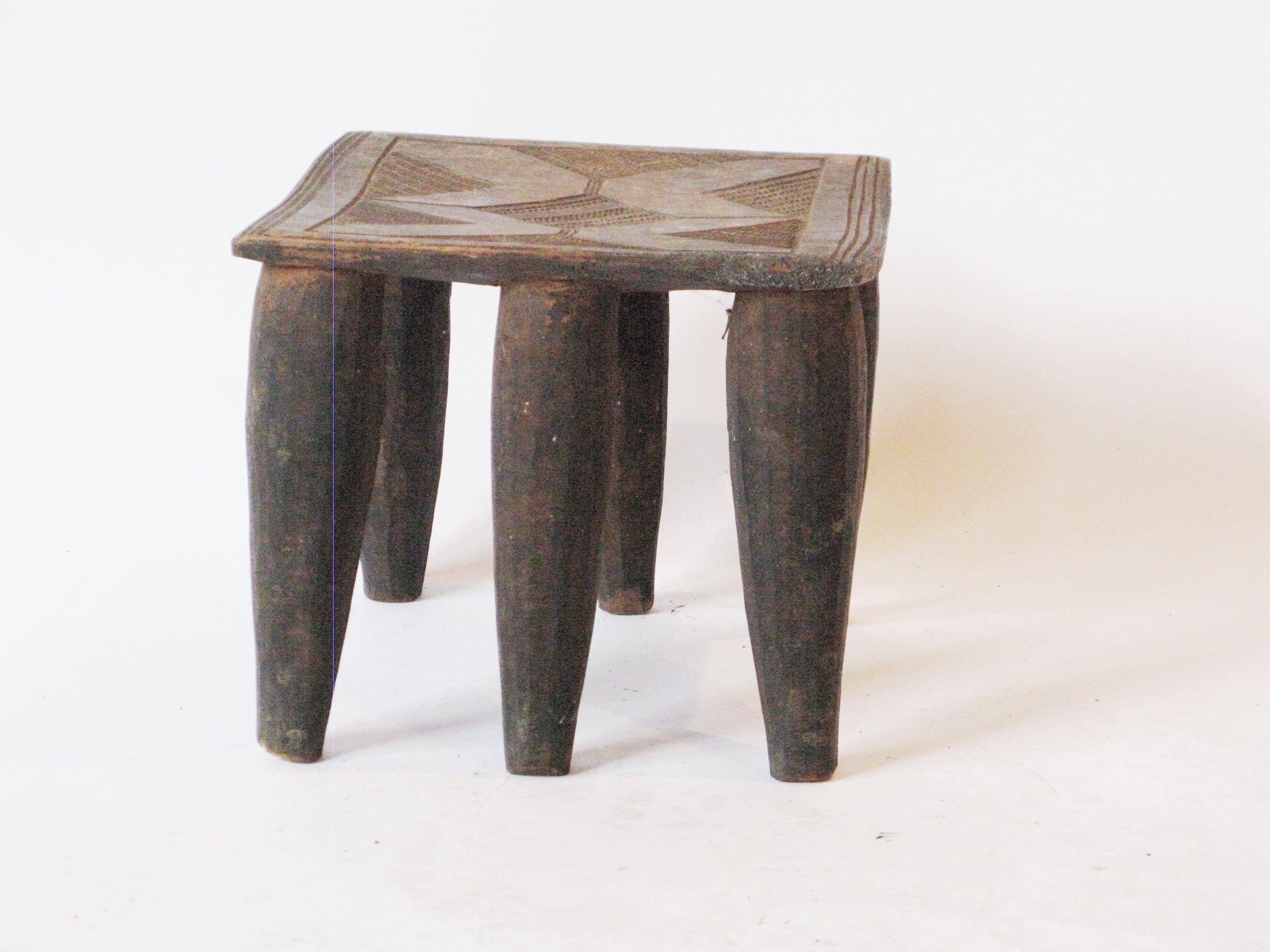 African Hand Carves stool at 1stDibs