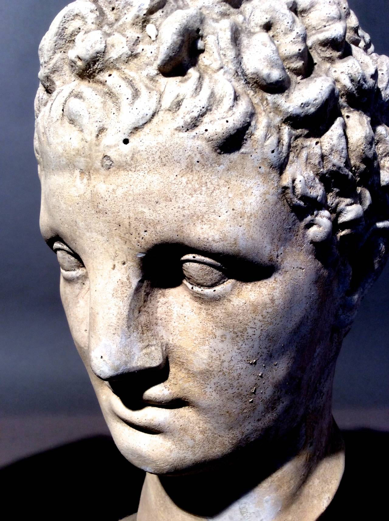 Vintage Pair of Busts of Roman Figures at 1stDibs