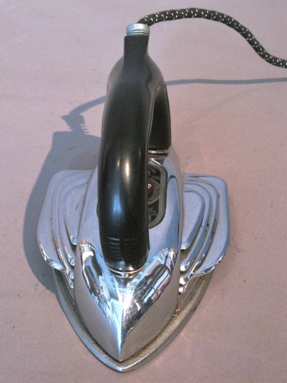 Petipoint Streamline Iron by Clifford B. Stevens 1941 at 1stDibs