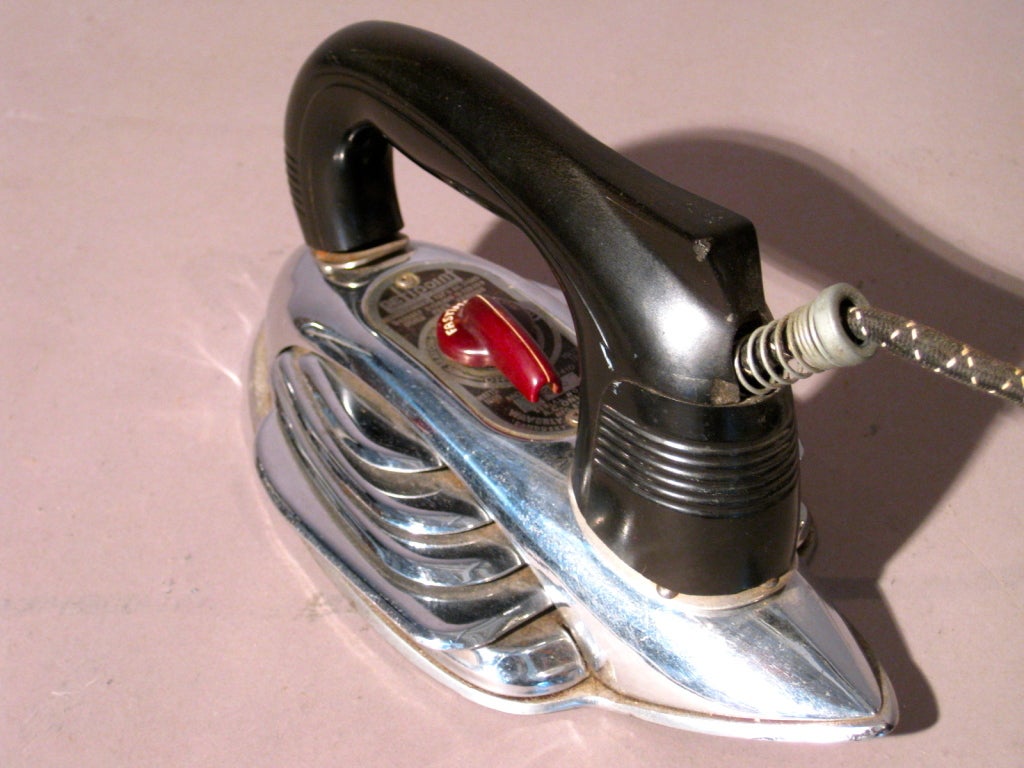 Petipoint Streamline Iron by Clifford B. Stevens 1941 at 1stDibs