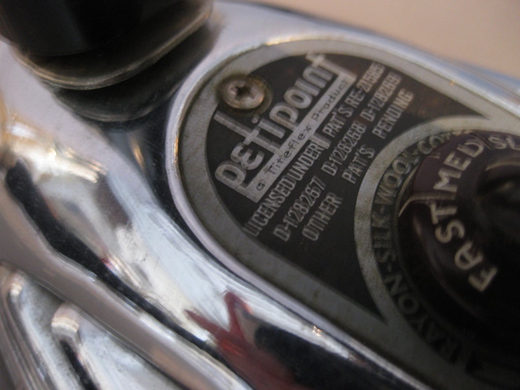 Petipoint Streamline Iron by Clifford B. Stevens 1941 at 1stDibs