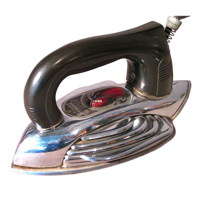 Petipoint Streamline Iron by Clifford B. Stevens 1941 at 1stDibs