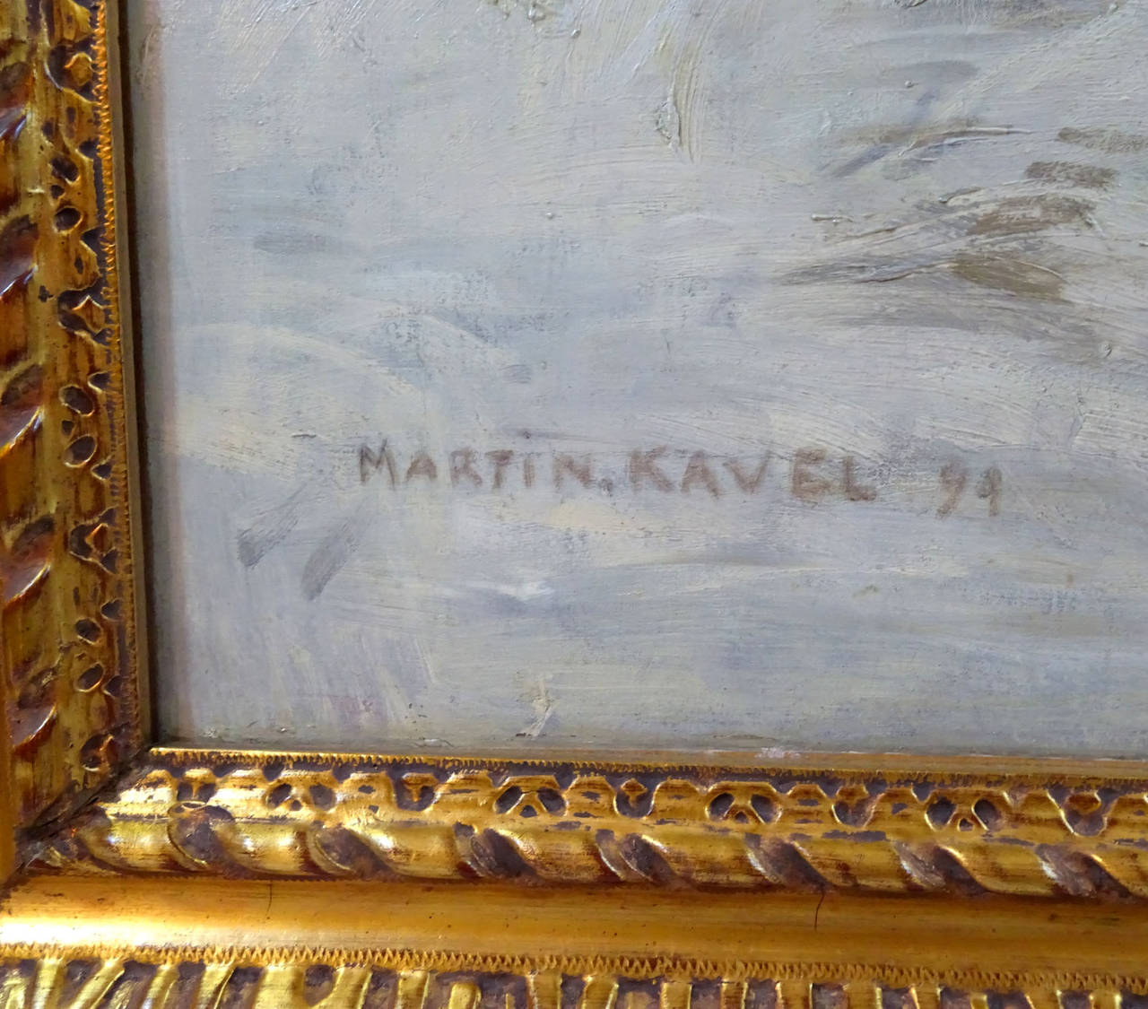 Late 19th Century Portrait of a Young Girl Signed "Martin Kavel 94" For ...