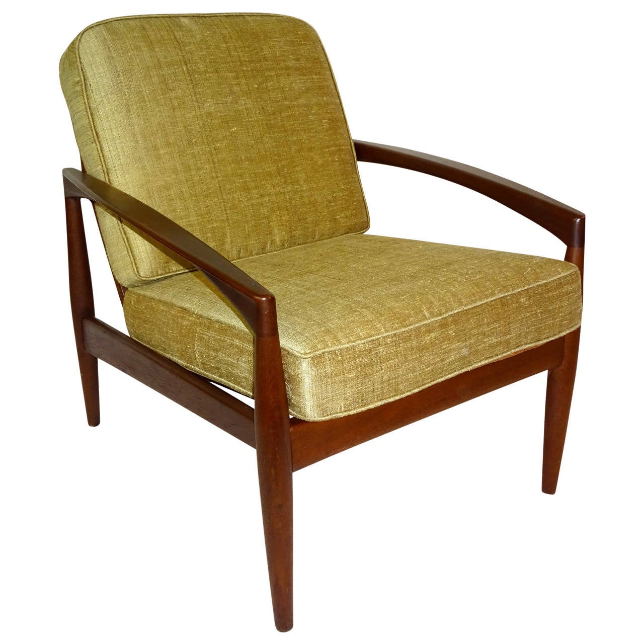 Mid-Century Danish Paper Knife Chair by Kai Kristiansen at 1stDibs