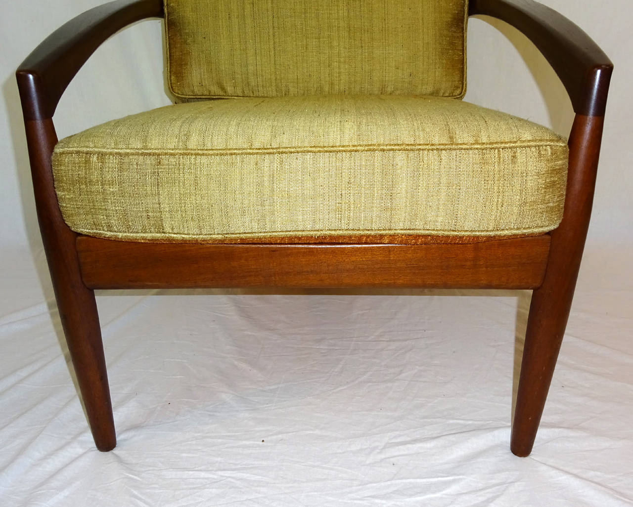 Mid-Century Danish Paper Knife Chair by Kai Kristiansen at 1stDibs