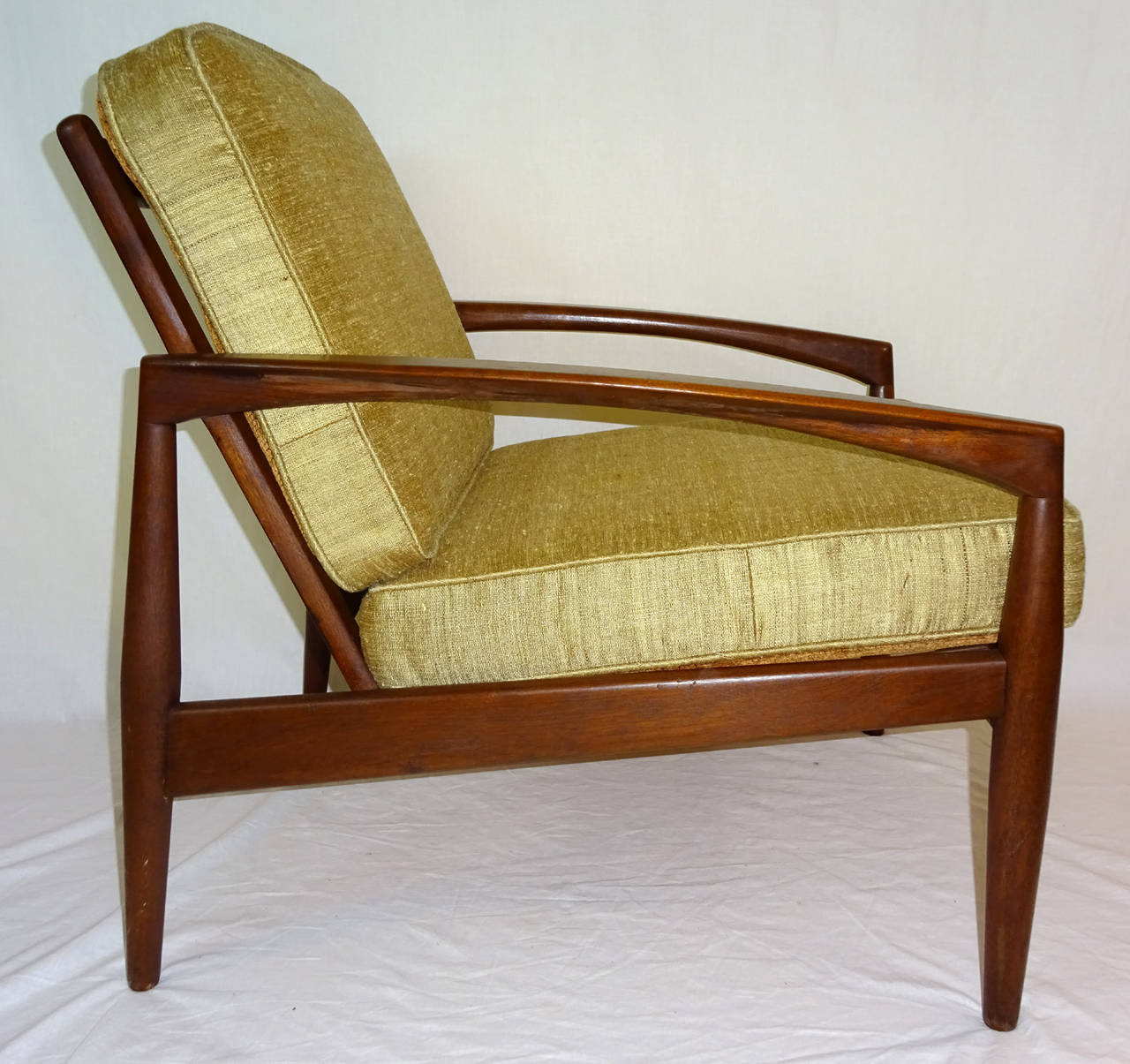 Mid-Century Danish Paper Knife Chair by Kai Kristiansen at 1stDibs