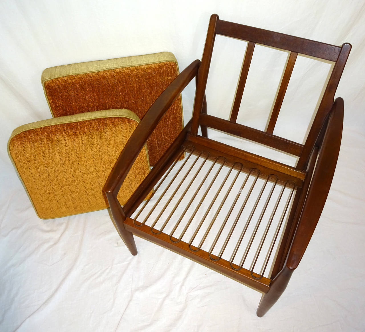 Mid-Century Danish Paper Knife Chair by Kai Kristiansen at 1stDibs