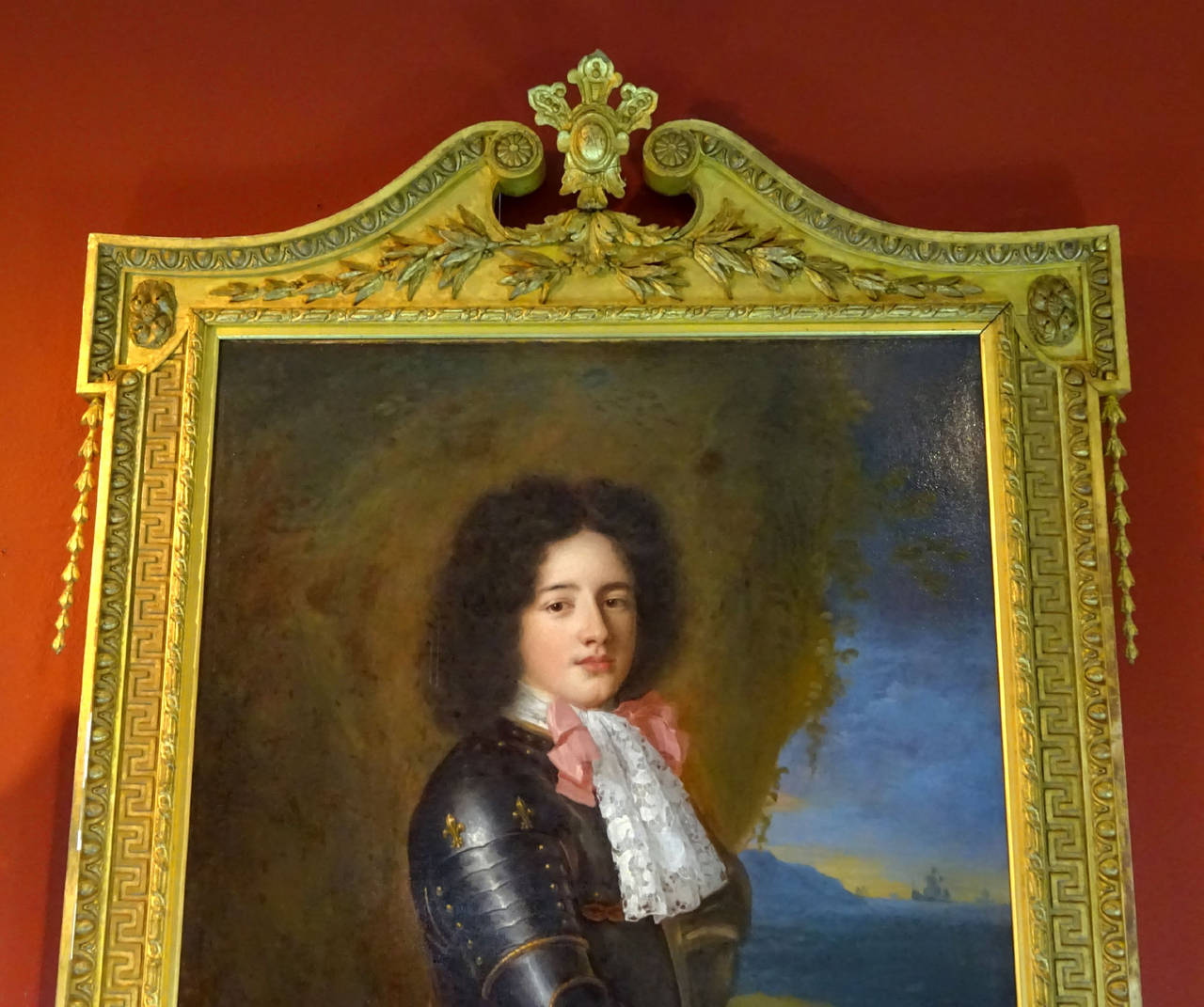 18th Century French Portrait of a Young Louis de Bourbon in an English ...
