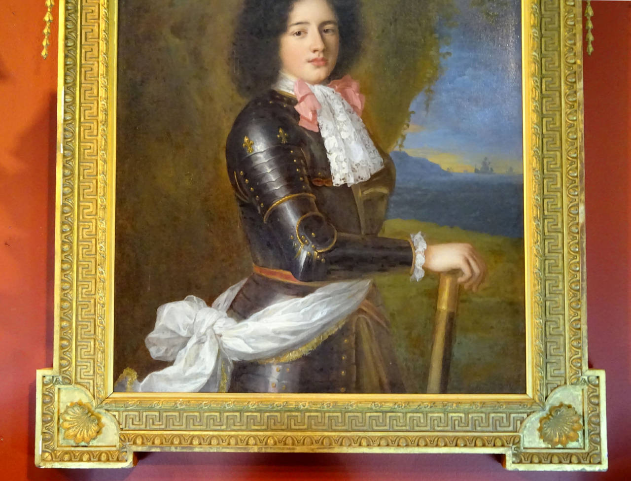 18th Century French Portrait of a Young Louis de Bourbon in an English ...