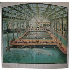 Original Sutro Baths 19th Century Lithograph at 1stDibs