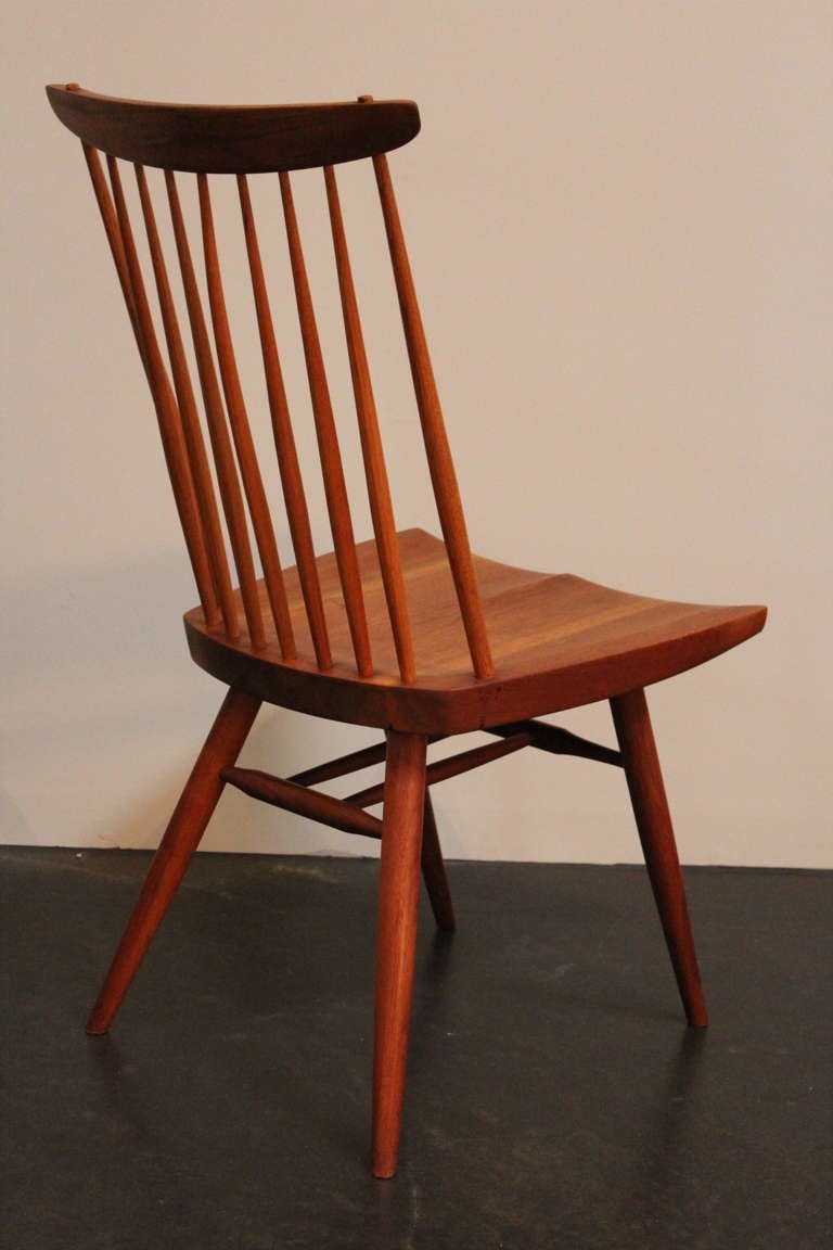 Set of Six "New" Chairs by George Nakashima at 1stDibs