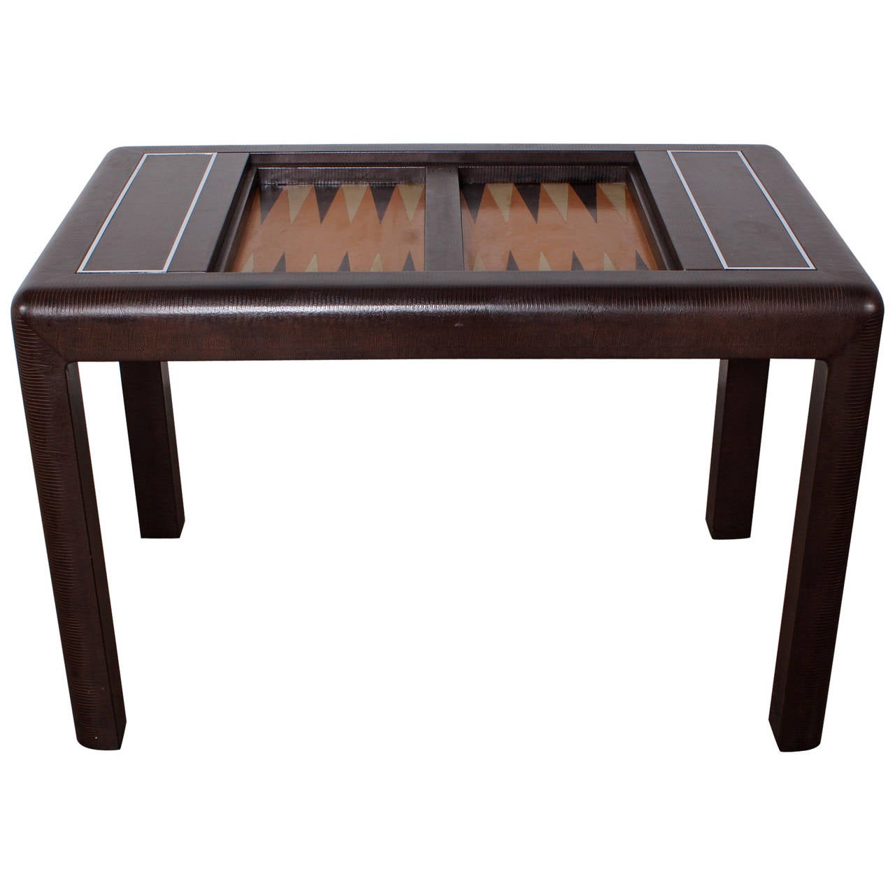 Backgammon Game Table by Karl Springer at 1stDibs
