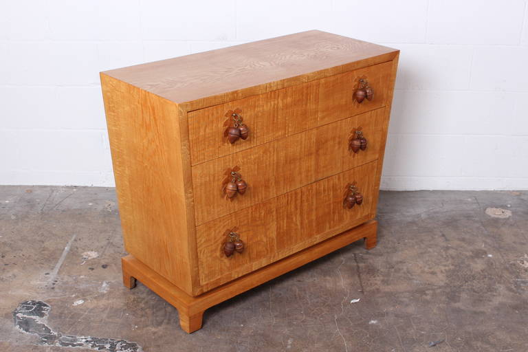 Three-Drawer Chest by Johan Tapp at 1stDibs