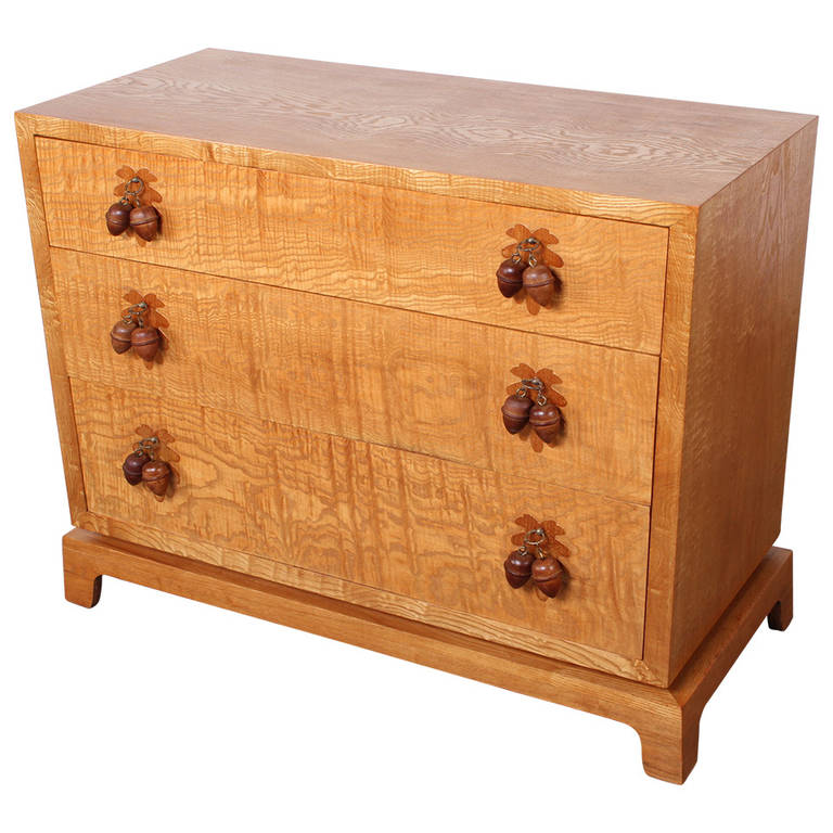 Three-Drawer Chest by Johan Tapp at 1stDibs
