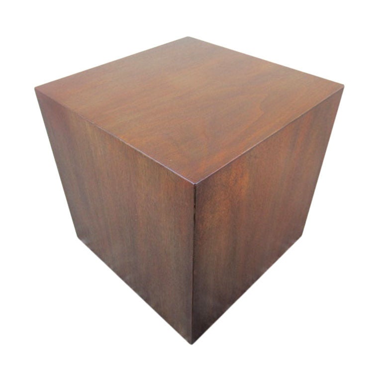 Small cube table by Edward Wormley for Dunbar at 1stDibs