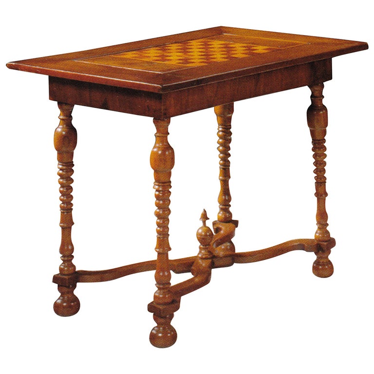 German 18th century Games or Center Table For Sale at 1stDibs