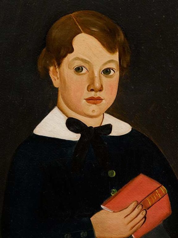 Pair of William Prior Portraits of Durfee Brothers For Sale at 1stDibs