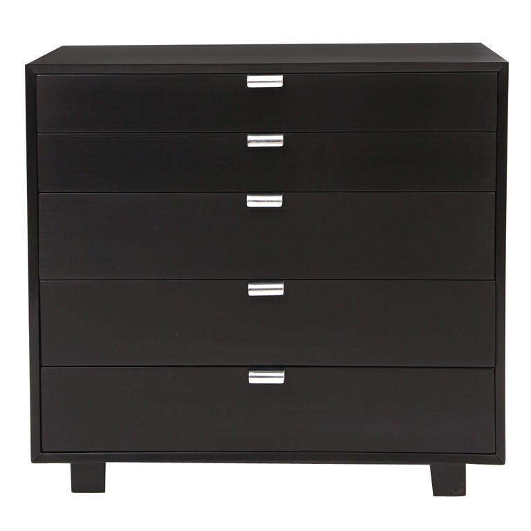 George Nelson Herman Miller Lacquered Chest at 1stDibs