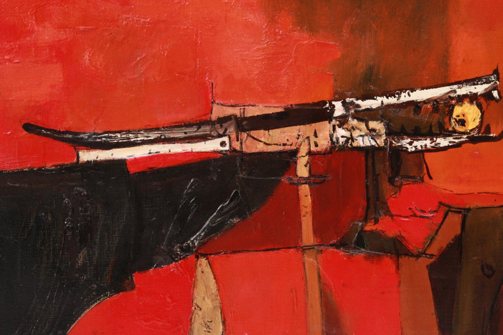 Edgar Ewing 'Anvil' Oil Painting at 1stDibs